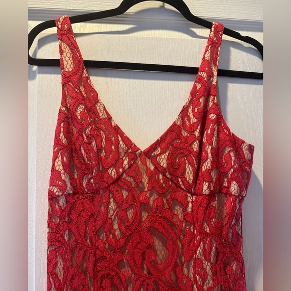 BCBG | Dresses | Bcbg Lace Gown | Poshmark